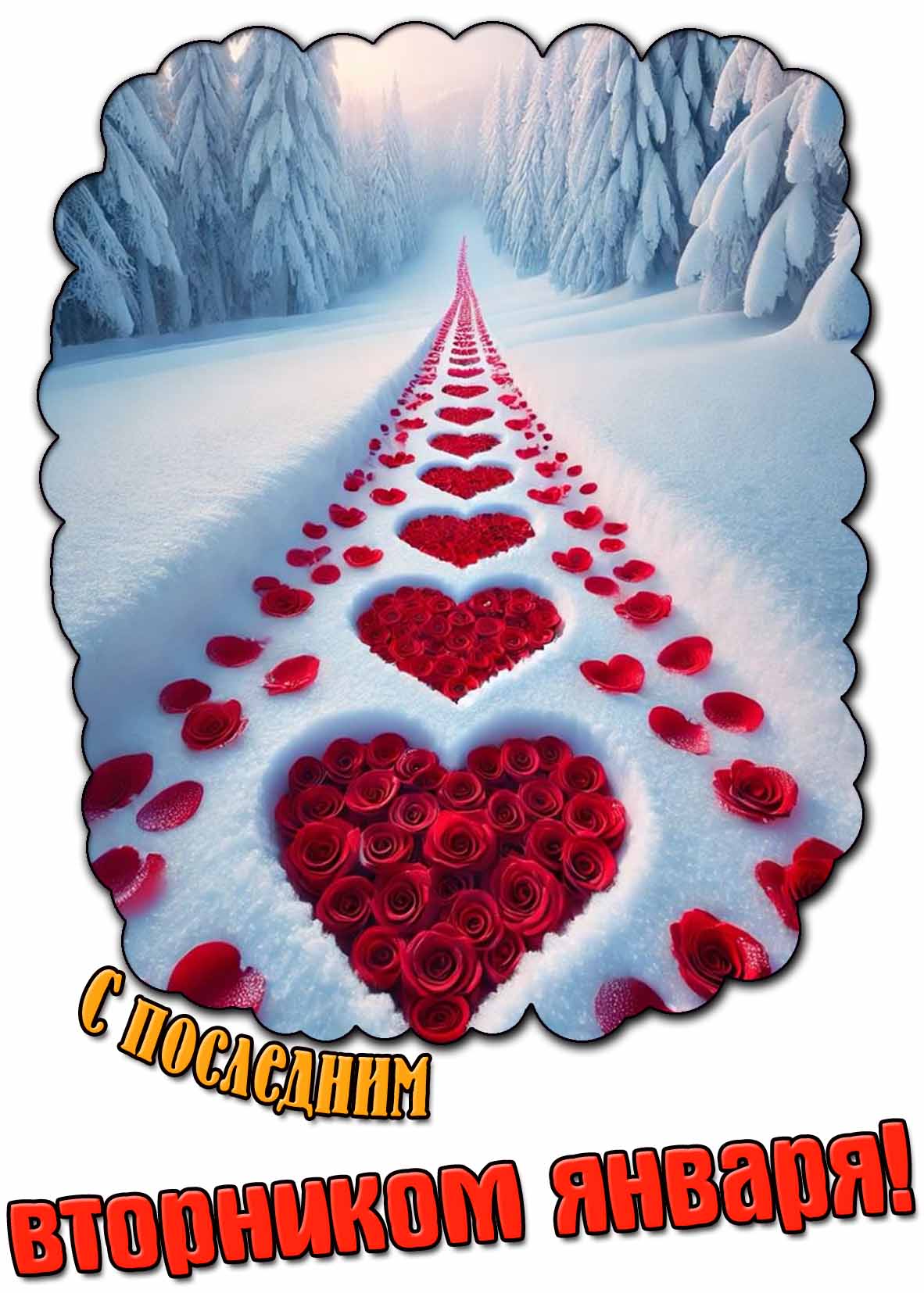 Открытки с последним вторником января