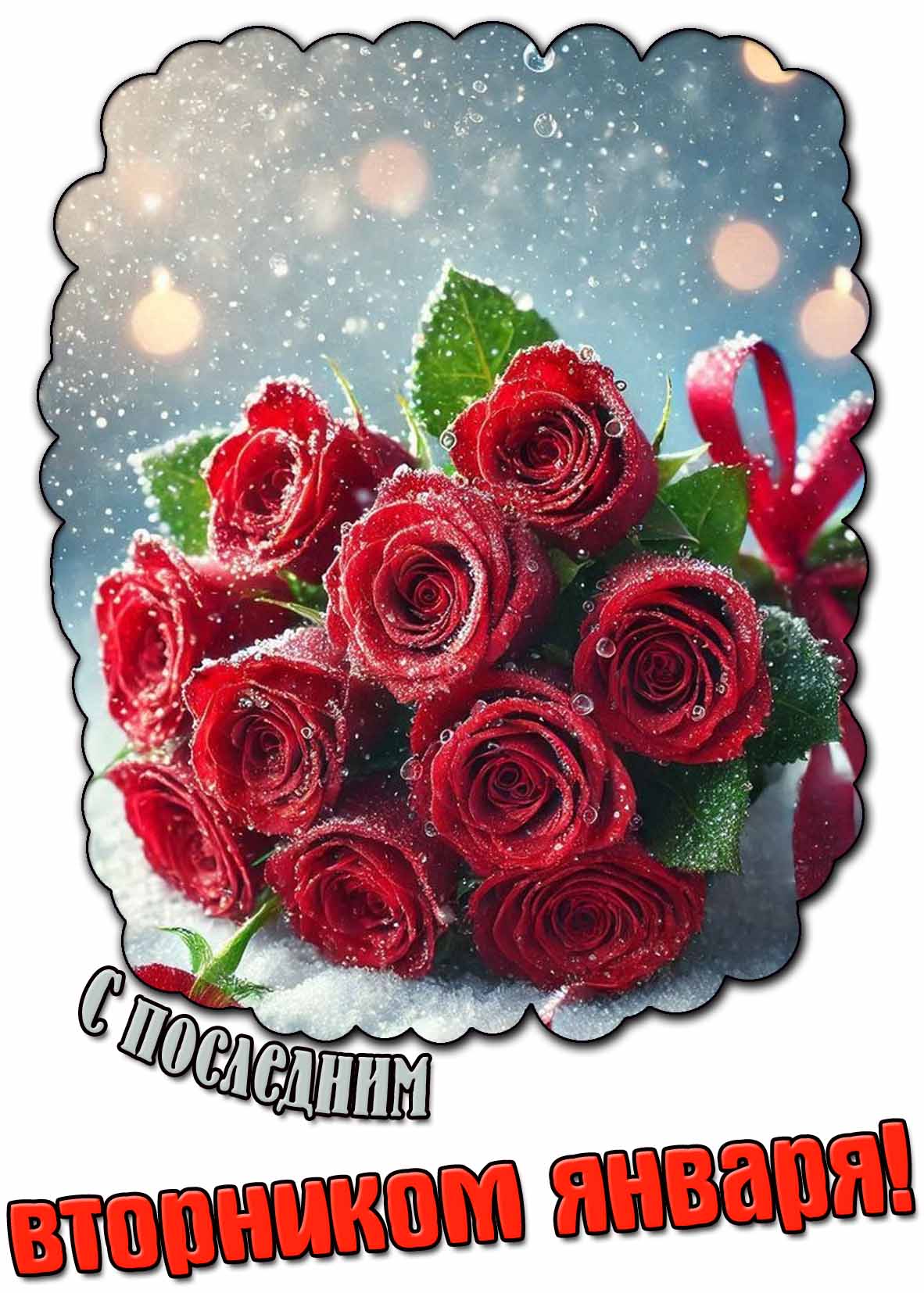Открытки с последним вторником января